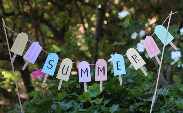 Printable Popsicle Banner (Full Alphabet) SVG/PNG/EPS/JPG – Snarky ...
