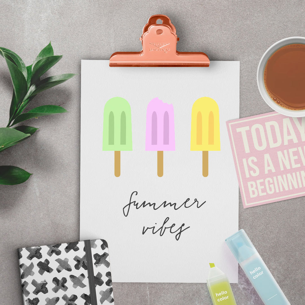 Printable Popsicle Banner (Full Alphabet) SVG/PNG/EPS/JPG – Snarky ...