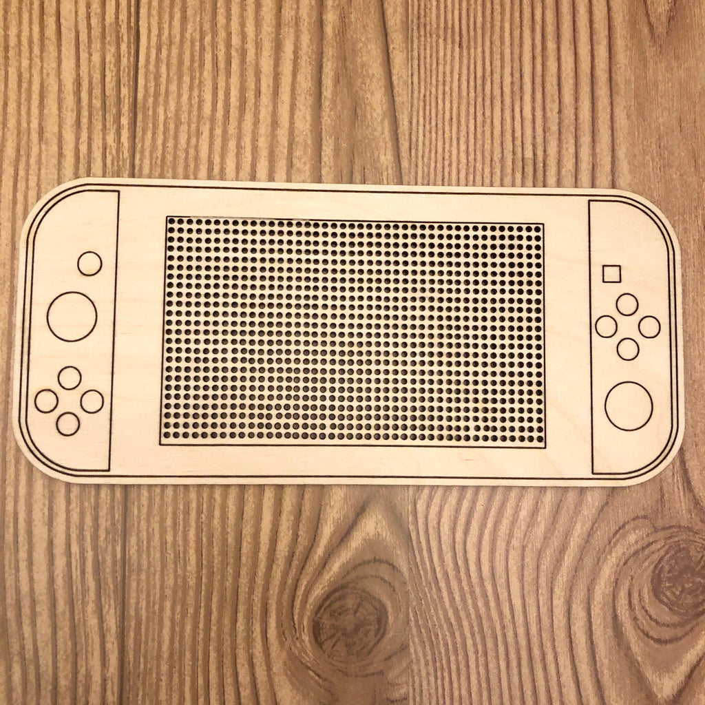 Stitchable Wooden Video Game Handheld Console – Snarky Crafter Designs