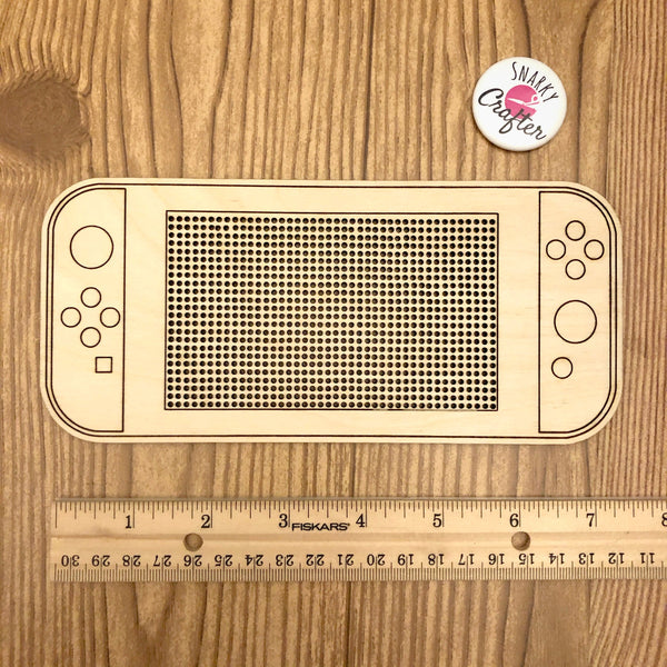 Stitchable Wooden Video Game Handheld Console – Snarky Crafter Designs