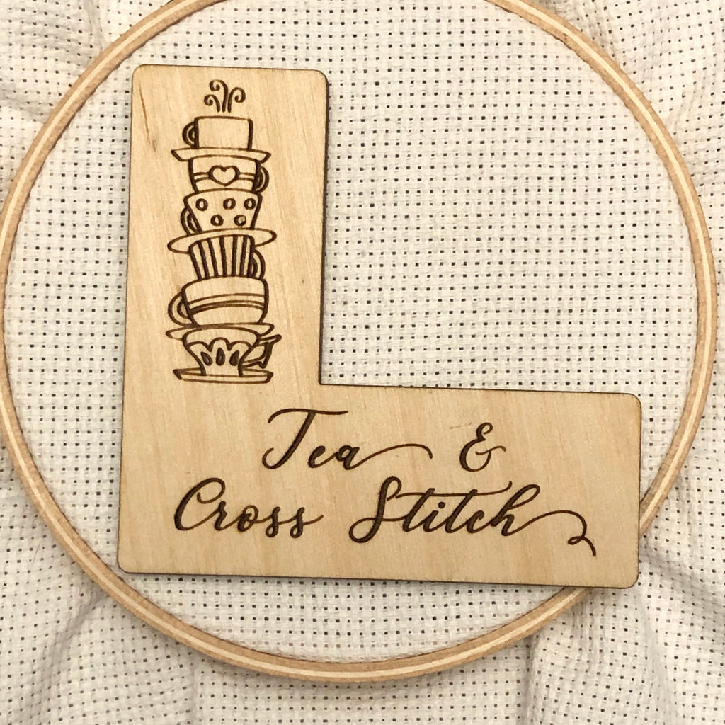 Tea & Cross Stitch Pattern Marker + Needle Minder Bundle – Snarky ...